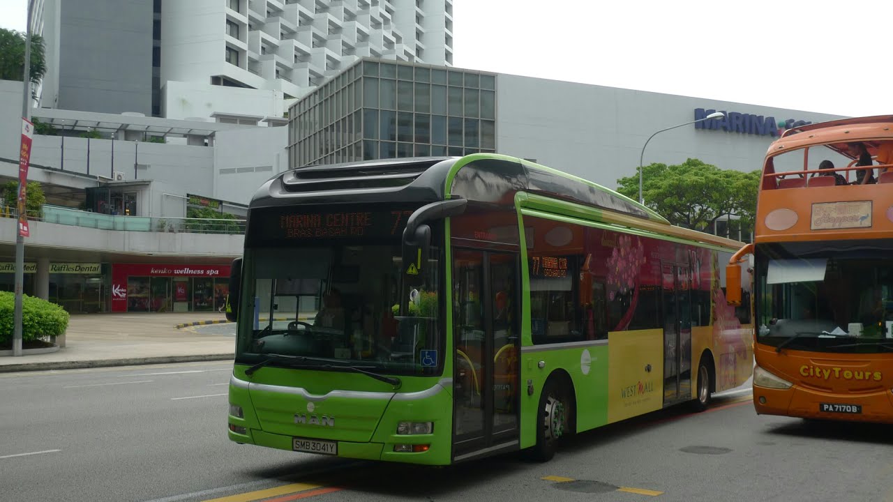 Tower Transit Singapore Bus Service 77, SMB3020H - YouTube