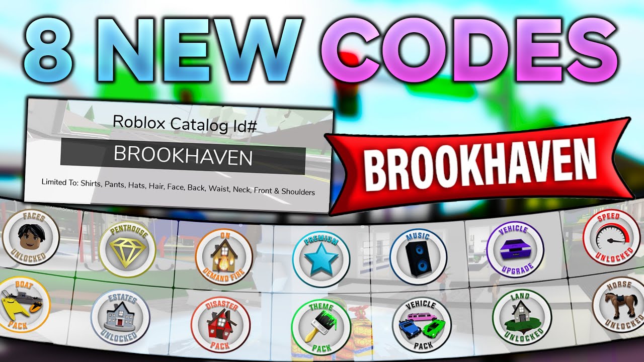 *NEW* WORKING ALL CODES FOR Brookhaven RP IN 2024 APRIL! ROBLOX ...
