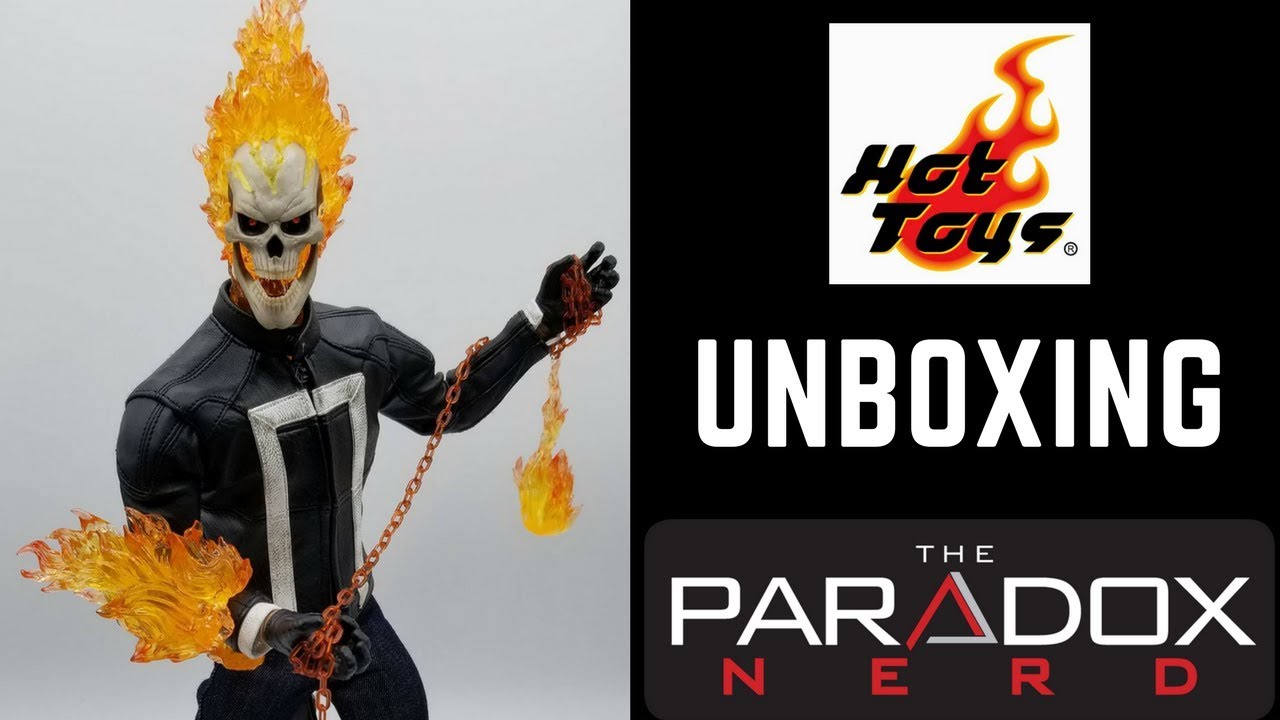 Hot Toys Ghost Rider Agents Of Shield Unboxing - YouTube