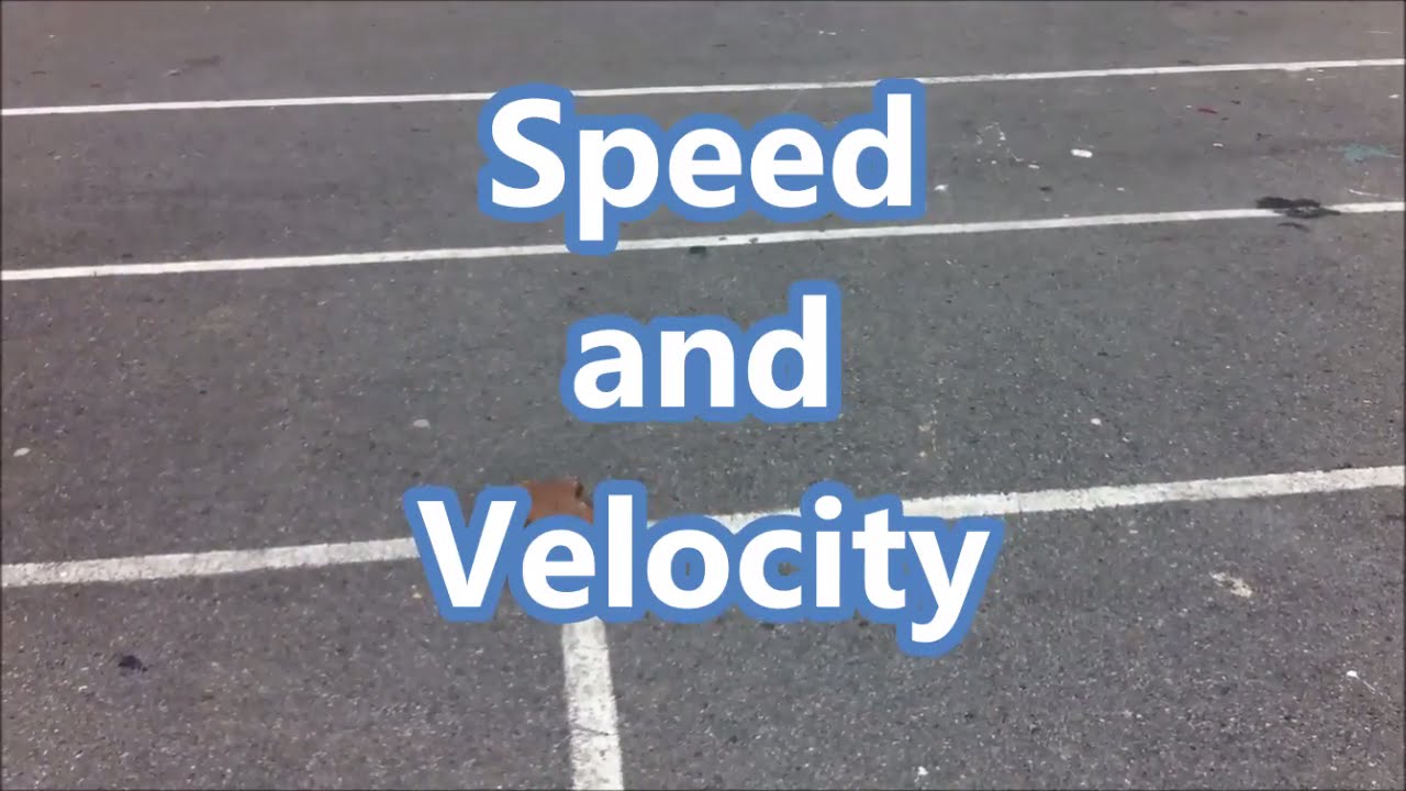 Speed and Velocity I Activity Inquiry I Flip Learning I Science Alon ...