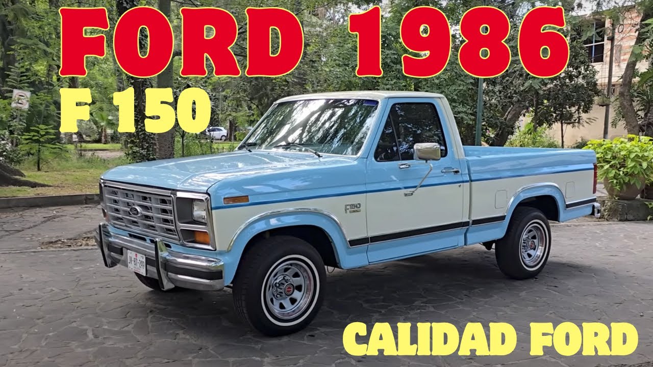 Única Ford F150 1986 - YouTube