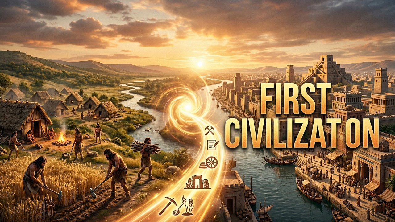 The First Civilization: How Humans Built the First Cities - YouTube