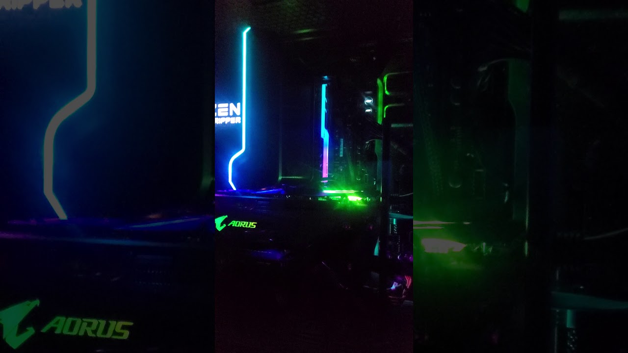 RGB PC GAMING SET UP OF THE GODS - YouTube