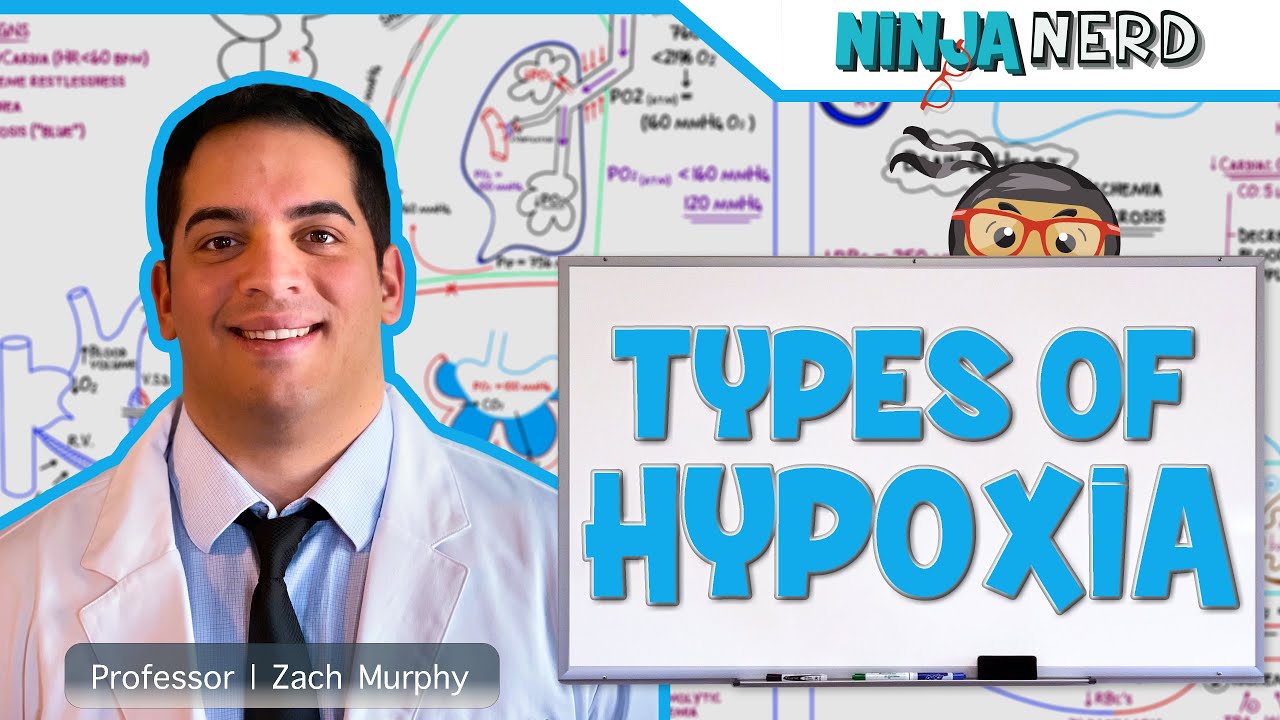 Respiratory | Types of Hypoxia: Hypoxemic, Anemic, Stagnant, Histotoxic ...