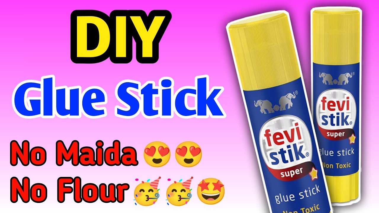 How to make glue stick at home || glue stick banane ka tarika || diy ...