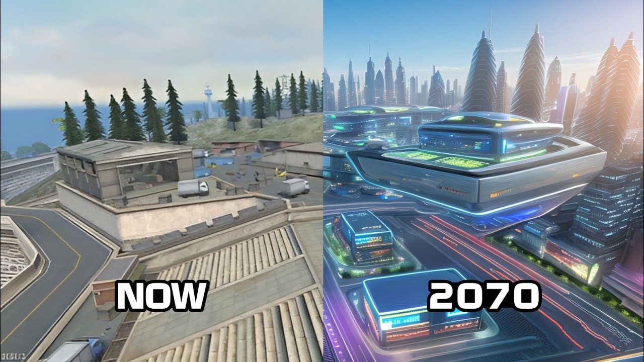 Bermuda Remastered Map In 2070 - Garena Free Fire - YouTube