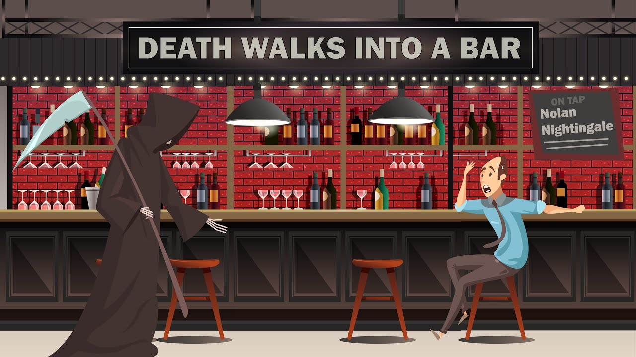 Death Walks Into a Bar by Nolan Nightingale #RedditPlays - YouTube