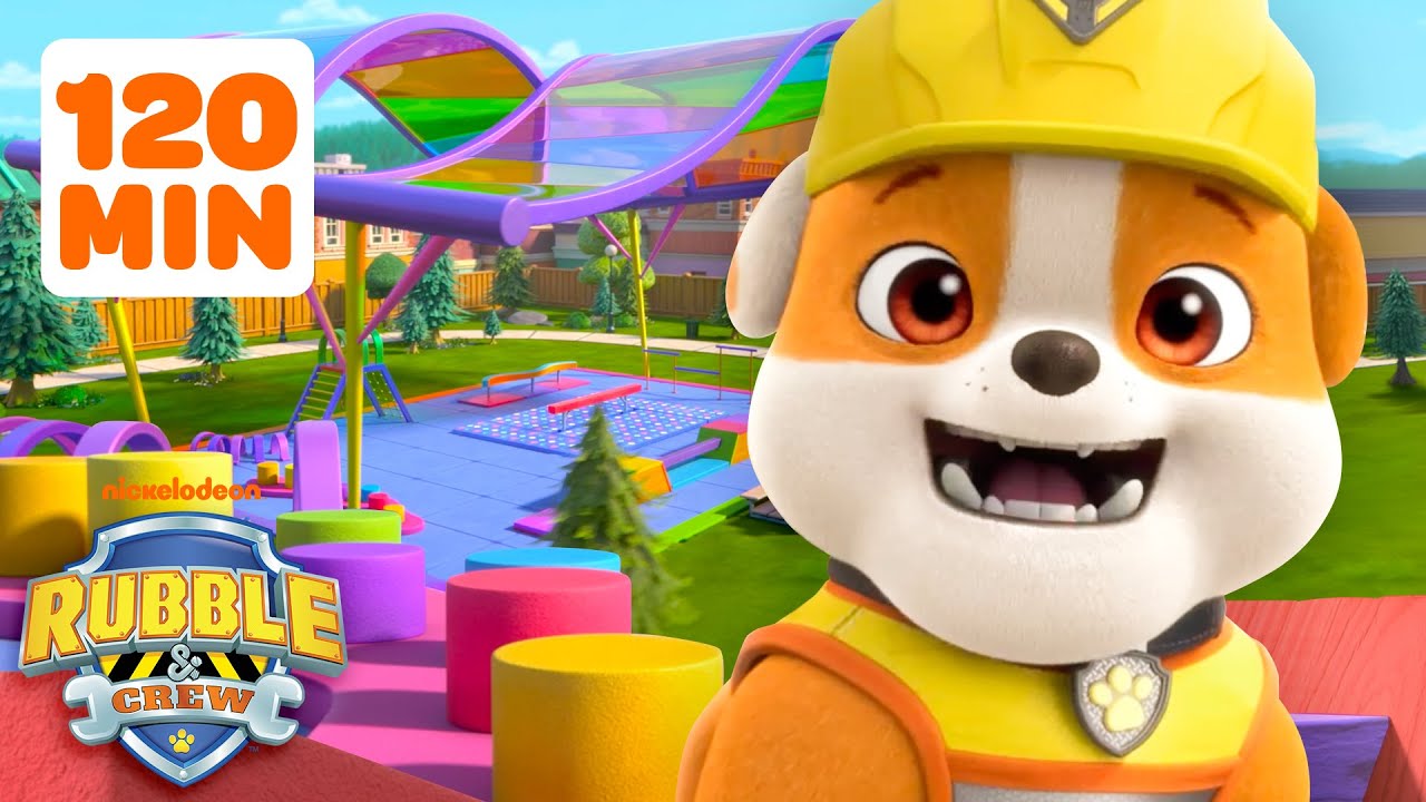 Rubble Plays Sports & Outdoor Playtime! w/ Wheeler & Motor | 2 Hour ...