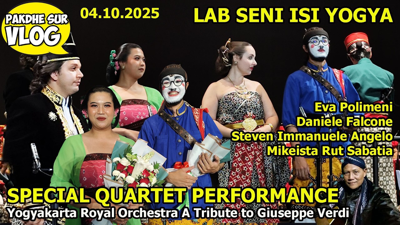 SPECIAL PERFORM QUARTET TRIBUTE TO GIUSEPPE VERDI YOGYAKARTA ROYAL ...