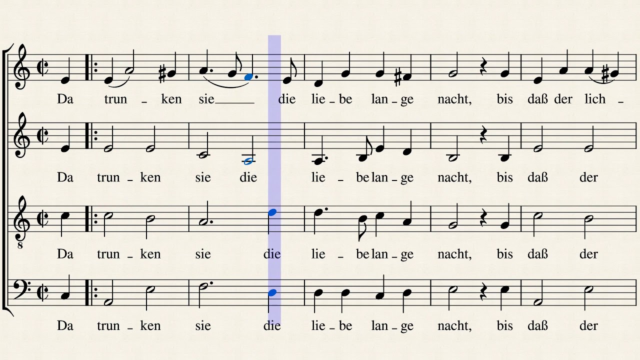 Wohlauf, ihr lieben Gäste by Thomas Sartorius (1577-1637) - YouTube