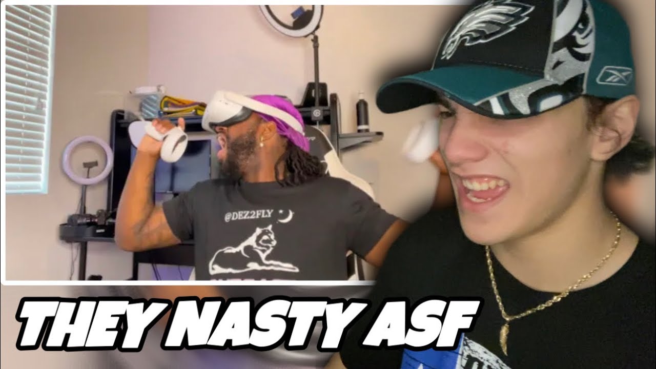 Dez2fly | When Having A VR Baddie Takes A Weird Turn (Reaction) - YouTube