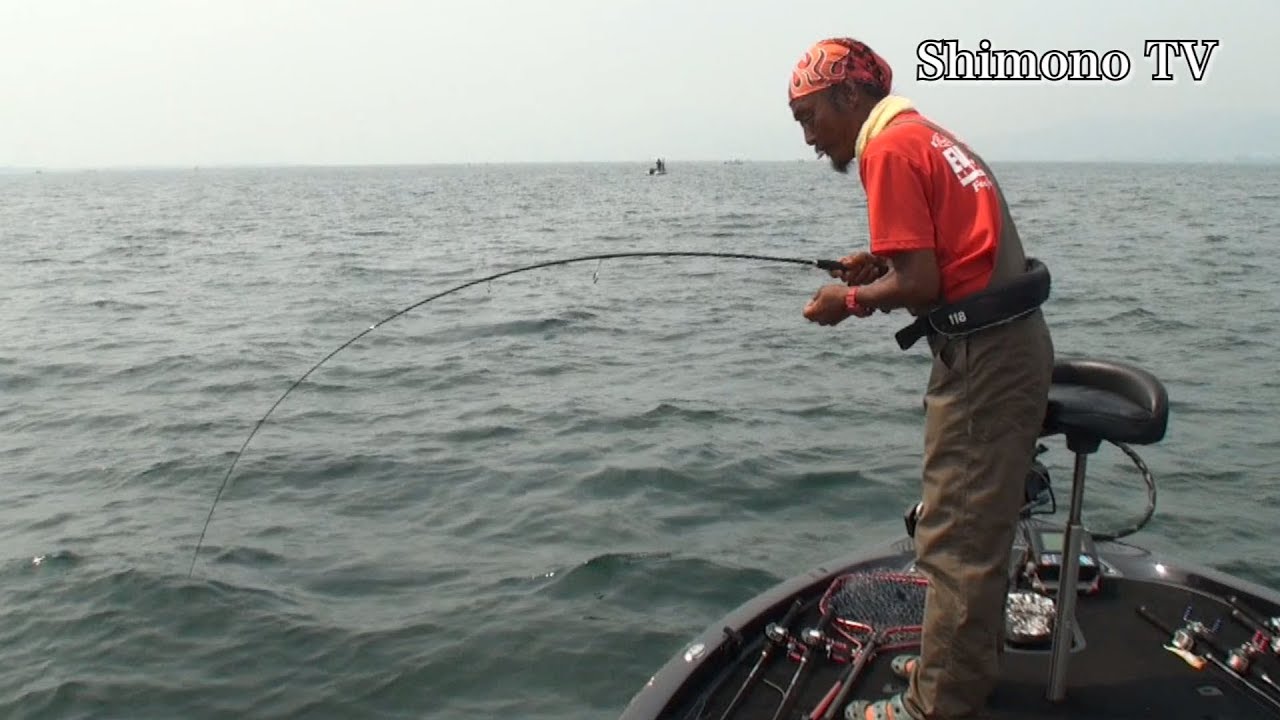 2013/08/10 B.A.I.T.第4戦初日 Part2 Bass fishing in Lake Biwa Japan - YouTube