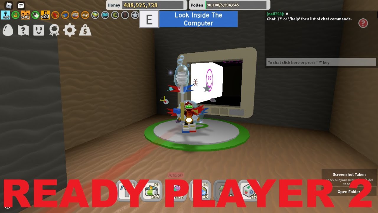 HOW TO COMPLETE THE READY PLAYER 2 EVENT IN BEE SWARM SIMULATOR HOW TO COMPLETE THE READY PLAYER 2 EVENT IN BEE SWARM SIMULATOR