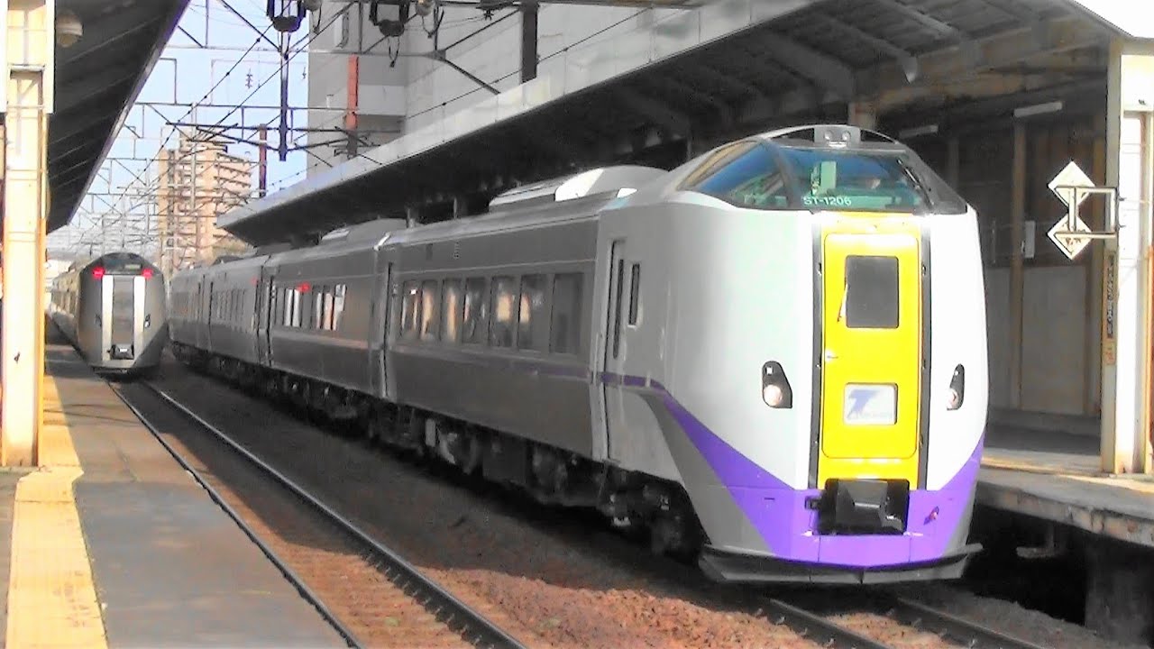 JR北海道 キハ261系 特急「とかち8号」新札幌駅 出発 JR Hokkaido 261series Limited express ...