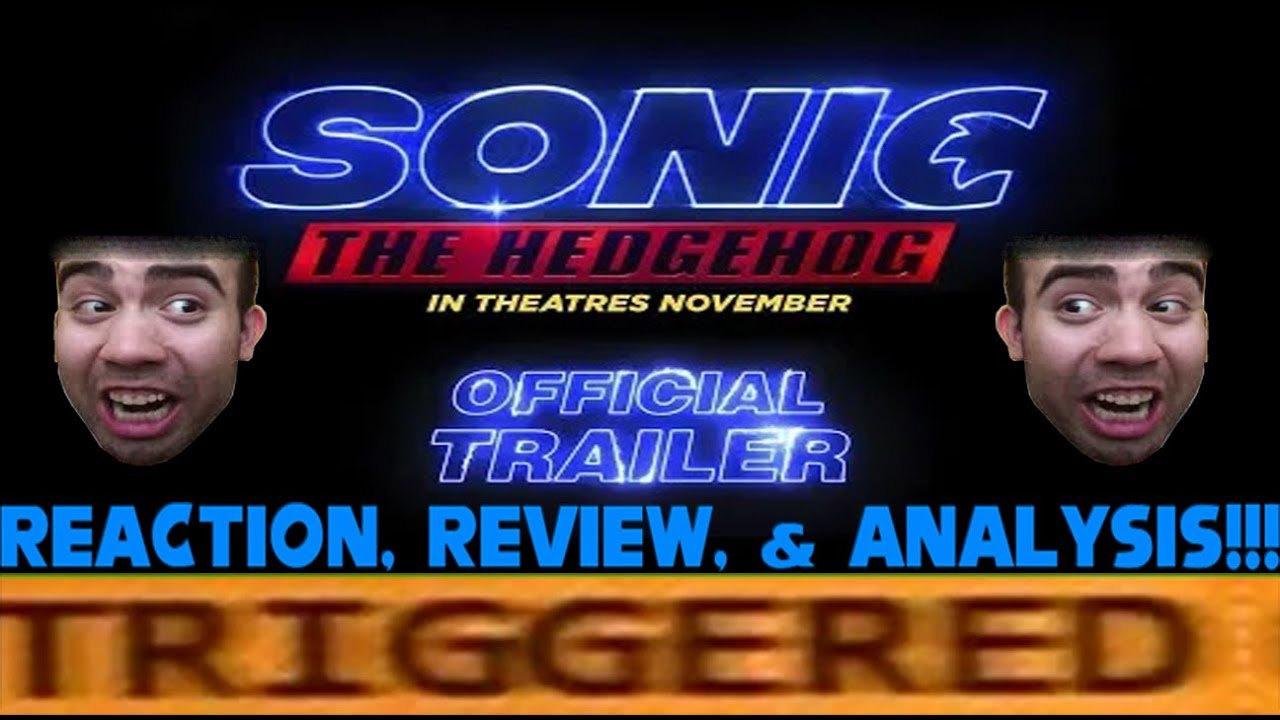 Sonic The Hedgehog (2019) - Official Trailer Reaction, Review ...