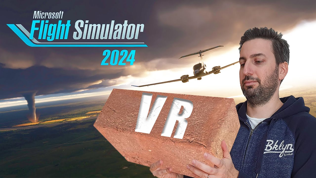 Il nuovo MATTONE DELLA VR! Microsoft Flight Simulator 2024 prime ...