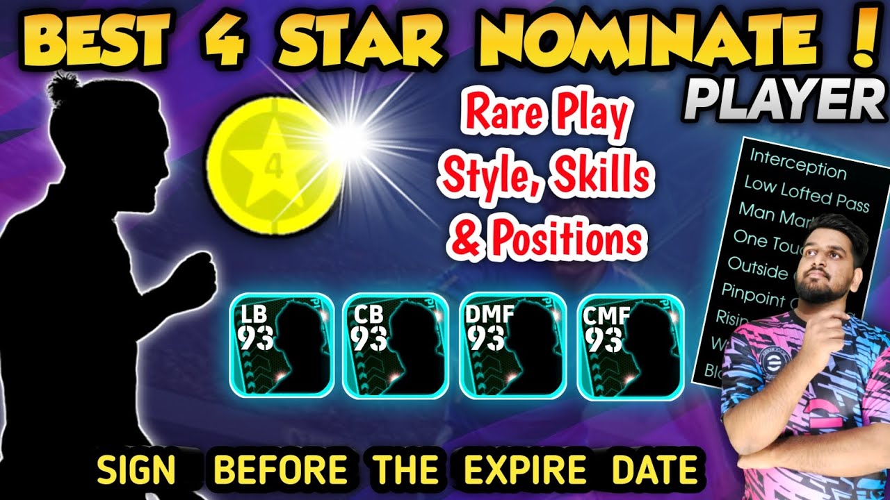 Best 4Star Nominate Contract Player?|Use It Before Expiry| LB,CB,DMF ...