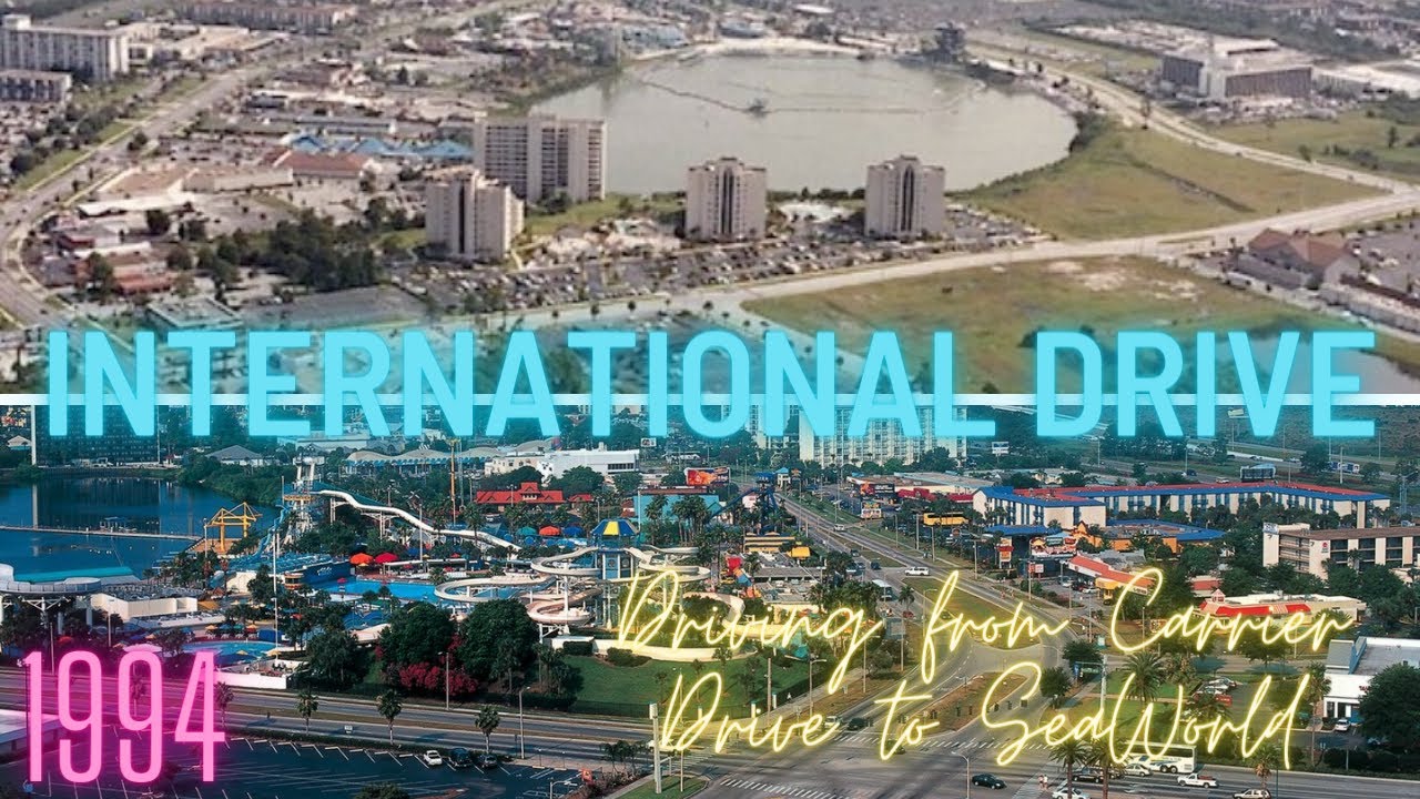 RETRO | Driving International Drive, Orlando | Carrier Drive to ...
