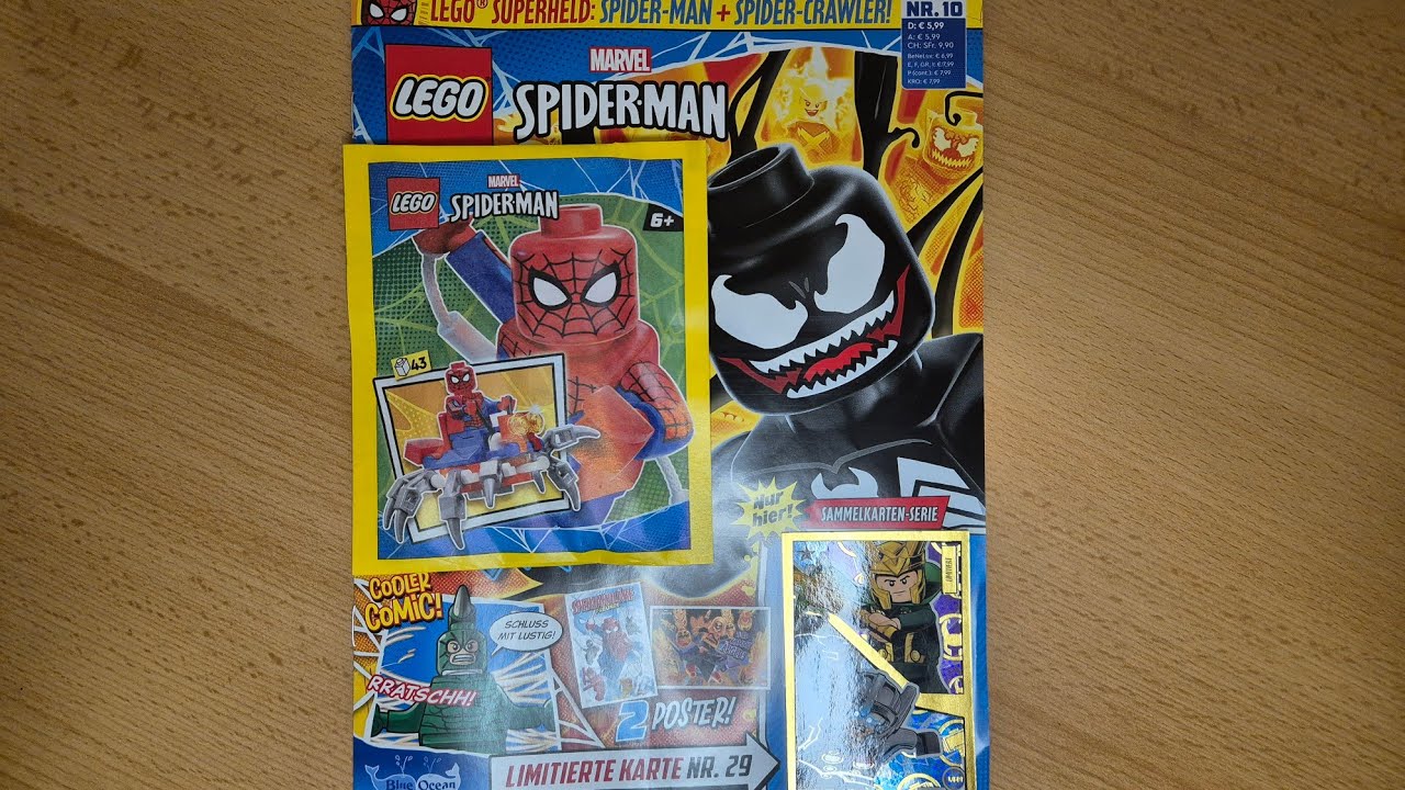 Lego Marvel Spider-Man Magazin Nr.10 Review - YouTube