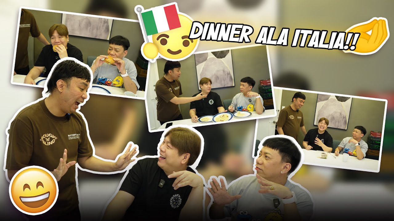 ITALIAN DINNER WITH MC AND LASSY (WELCOME BACK CHAD KINIS) | BEKS ...