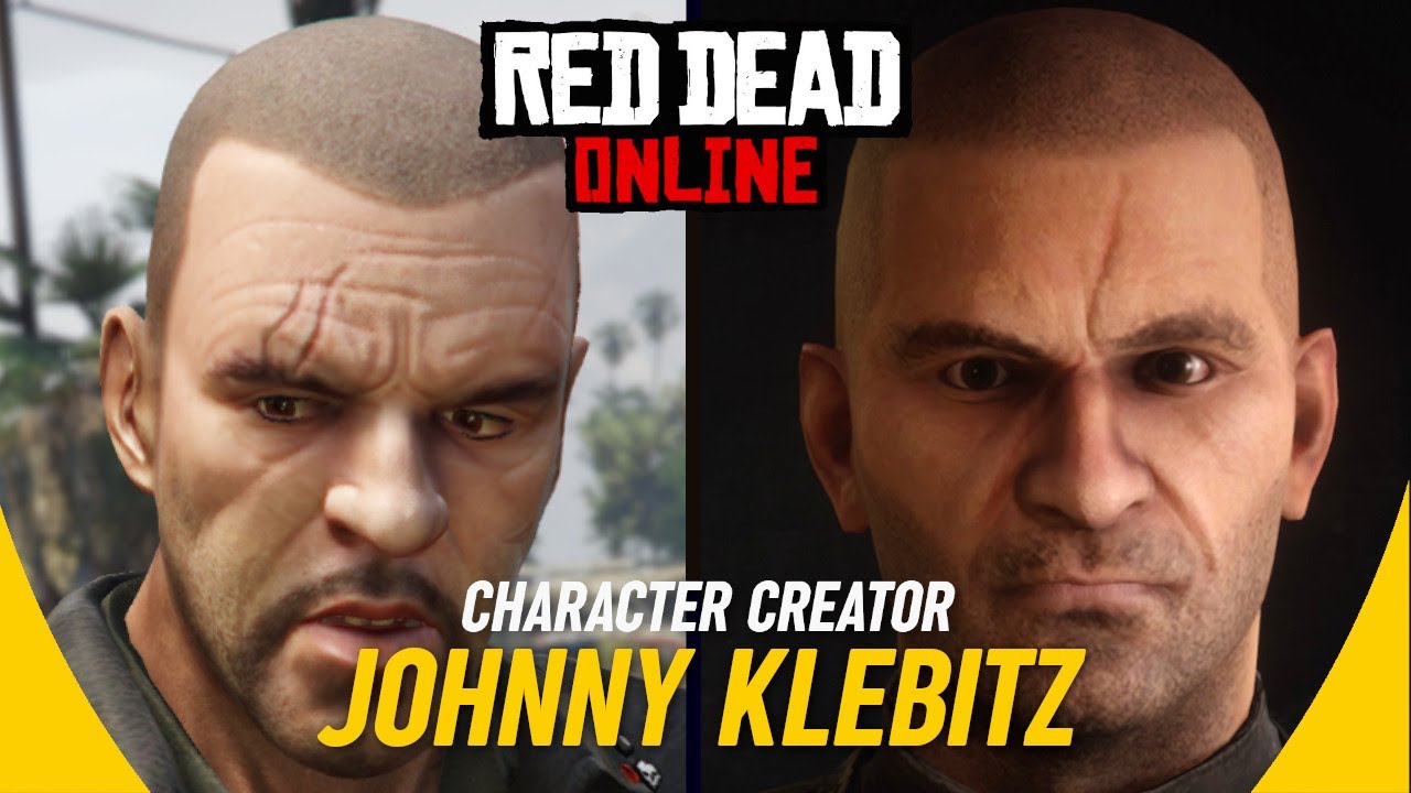 JOHNNY KLEBITZ: Character Creator (Grand Theft Auto Character) RDR2 ...