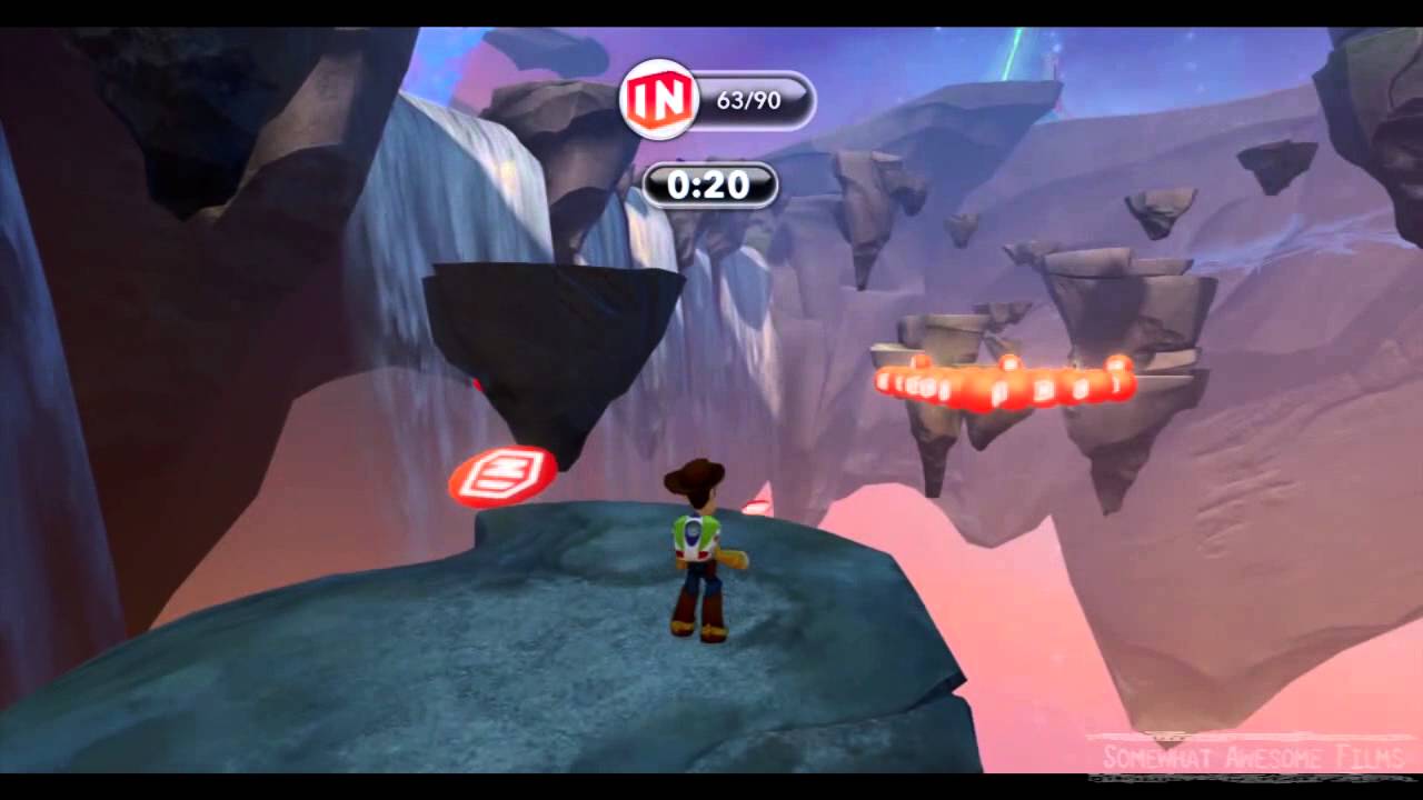 Disney Infinity Jetpack Knack Hard Toy Story in Space - YouTube