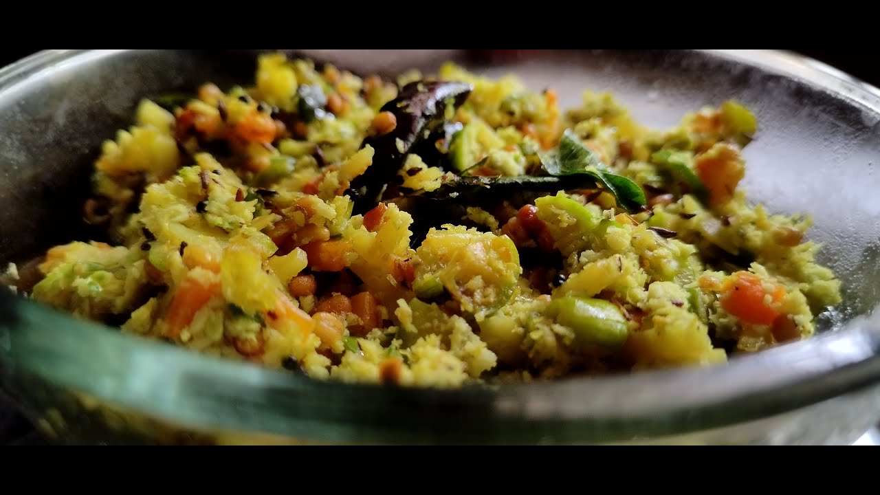 Mixed Vegetable Thoran - YouTube