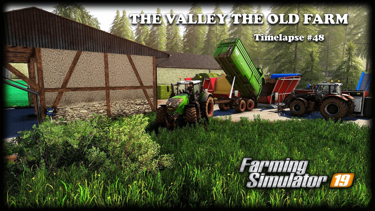 Building TMR mixer, baling/collecting straw bales| The Valley The Old ...