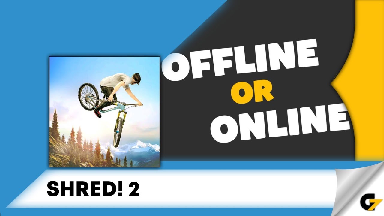 Shred 2 game offline or online ? - YouTube