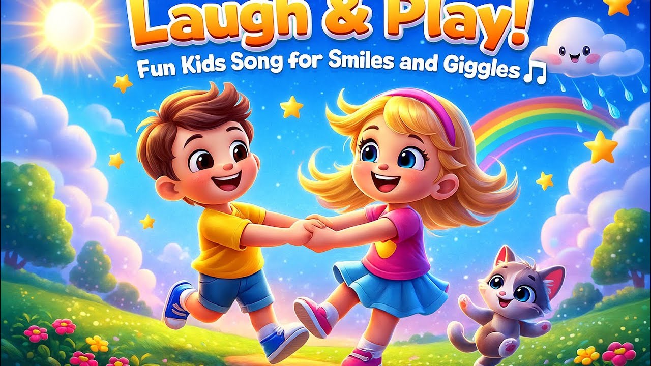 Happy Kids Song – Laugh, Play & Shine Every Day! - YouTube