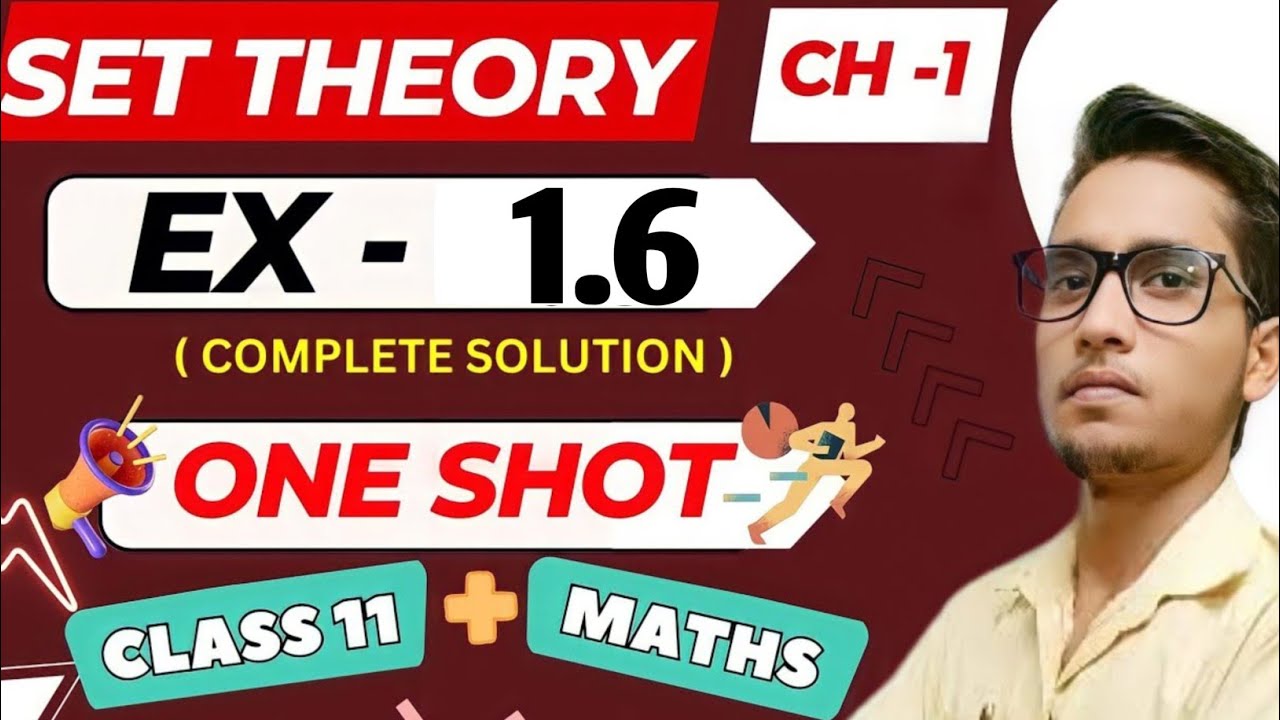 Class 11 maths ex 1.6 | sets/ set theory chapter 1 | ncert | cbse | ex ...