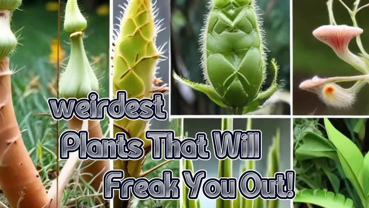 10 Weirdest Plants That Will Freak You Out! - YouTube