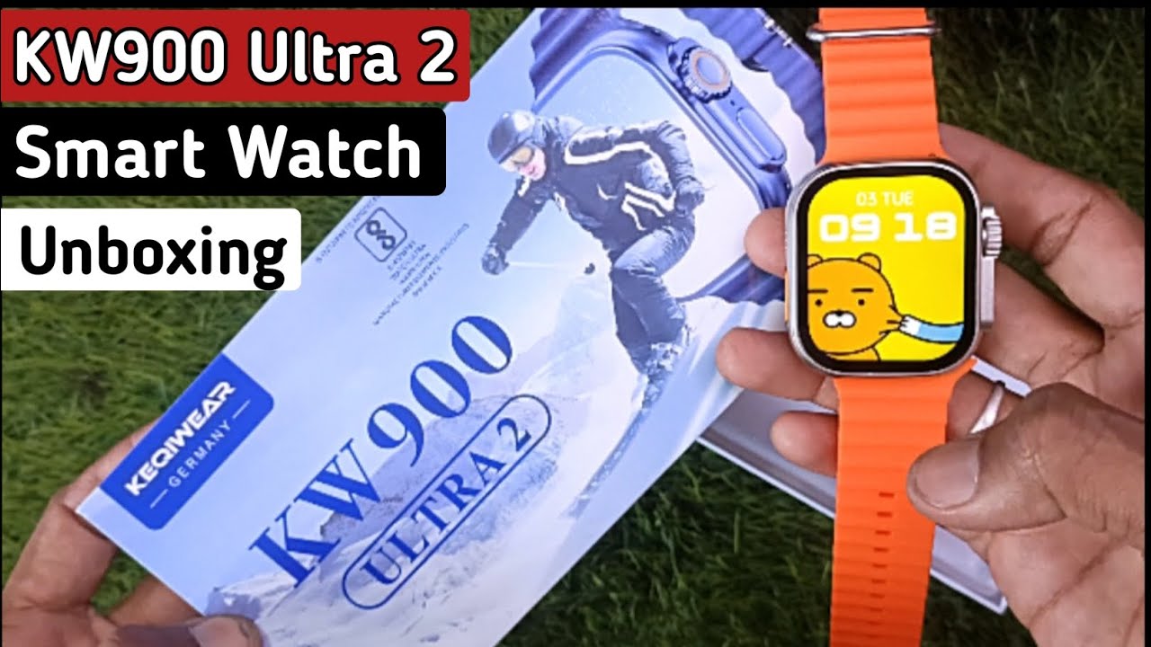 KW900 Ultra 2 Smart Watch Unboxing | Ultra 2 Smart Watch - YouTube