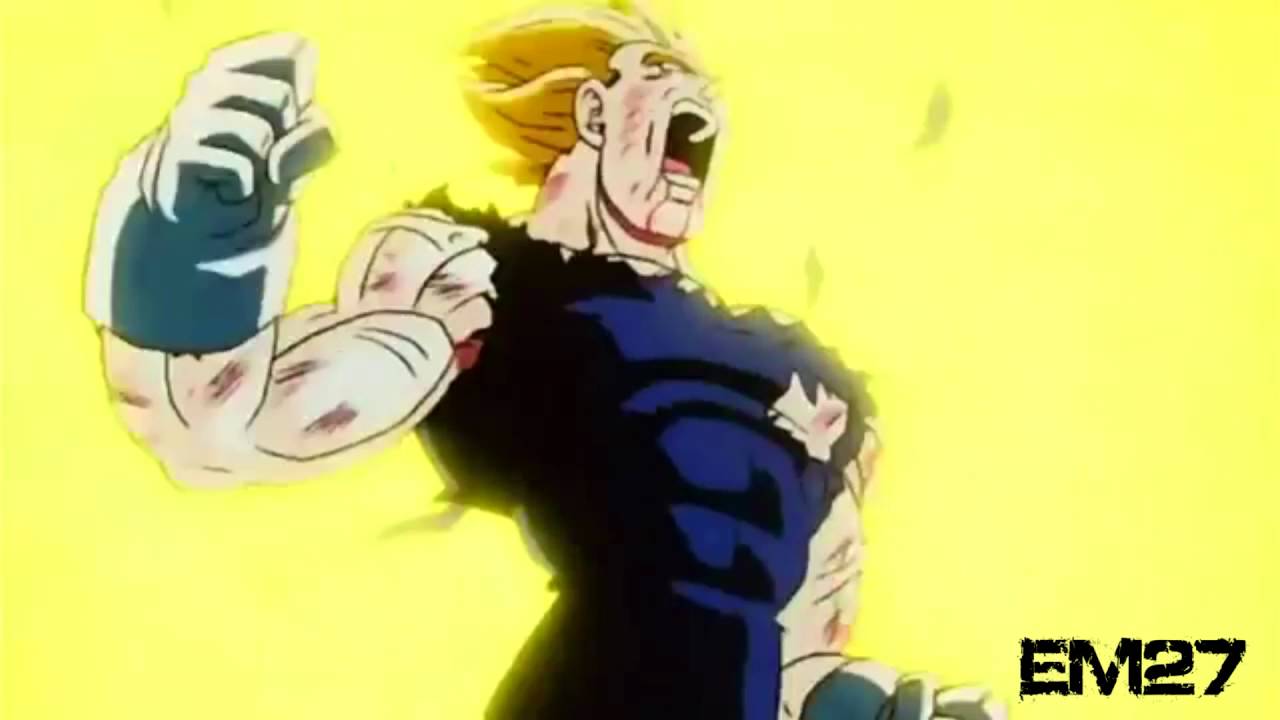 Vegeta sacrifices himself - Emotional - YouTube