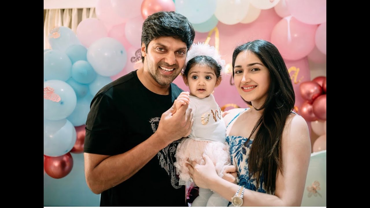 హీరో ఆర్య సయేశా ముద్దుల కూతుర్ని చూసారా | Actor Arya sayesha daughter ...
