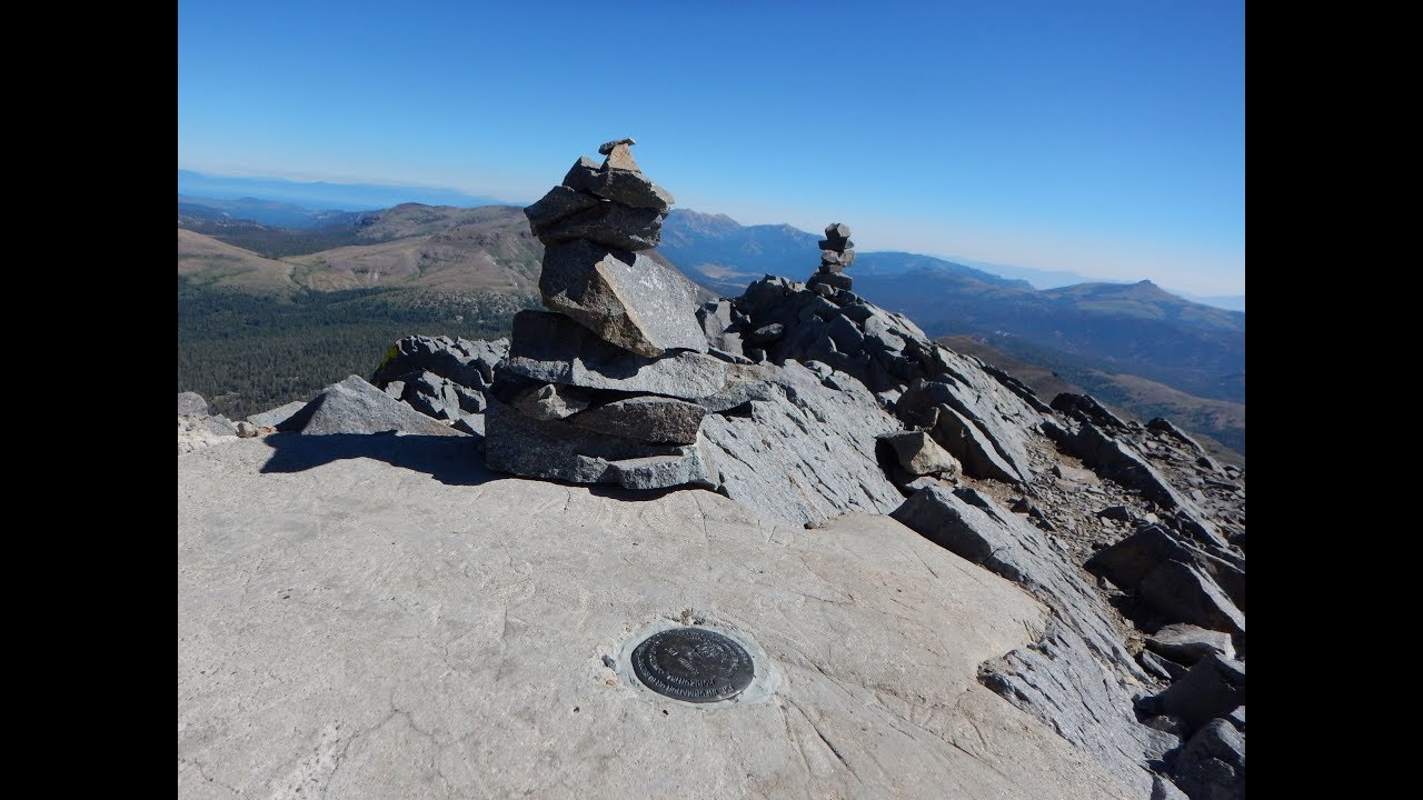 The Sisters Peak and Round Top Peak via Carson Pass. - YouTube