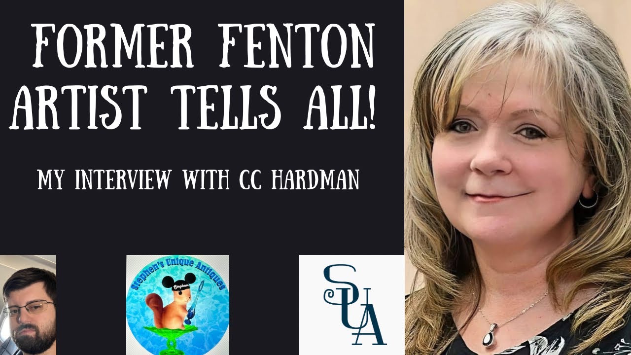 Former Fenton Art Glass Artist Talks Decorating Glass, QVC, Mosser, the ...