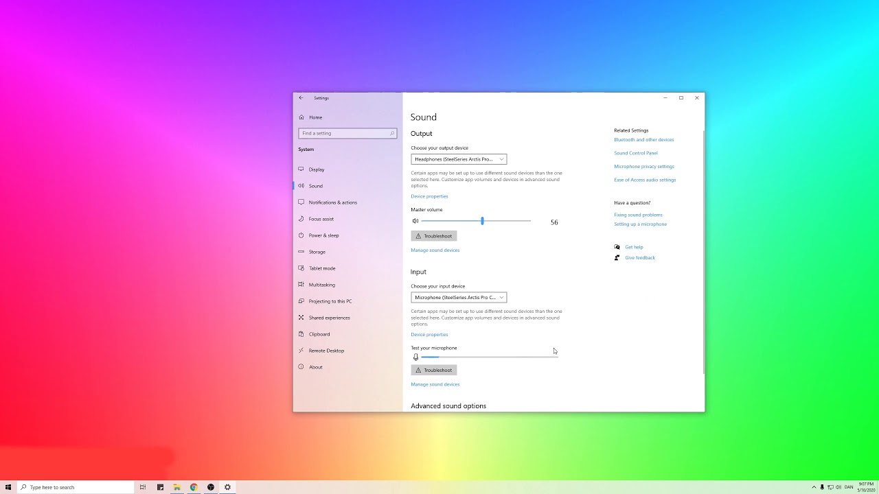 How to change audio settings - Change audio output source - Quick video ...