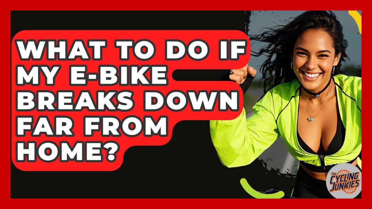 What To Do If My E-Bike Breaks Down Far From Home? - The Cycling Junkies - YouTube