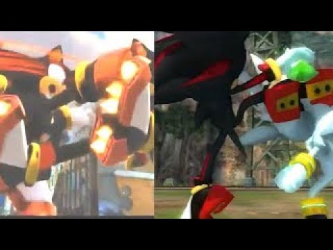 Sonic Forces - Shadow does his Roundhouse Kick from 06' - YouTube