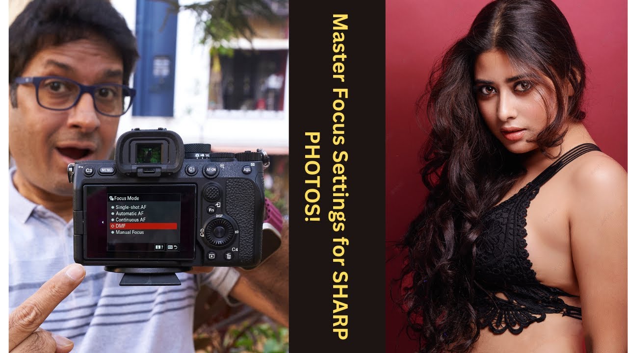 Master Focus Settings on Sony Cameras For SHARP PHOTOS! | Sony A7 IV - YouTube