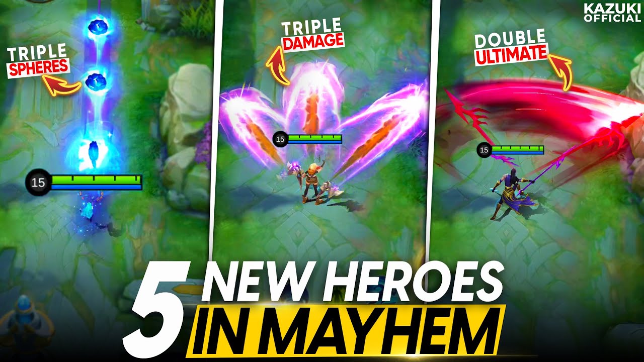 THESE 5 NEW HEROES ARE MUST PICK IN MAYHEM MODE - YouTube