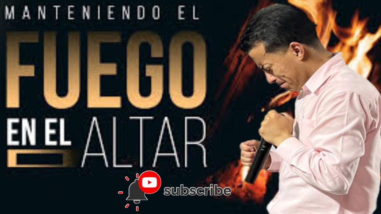 PREDICA FUEGO EN EL ALTAR - EDDIE RIVERA CANDELITA - YouTube