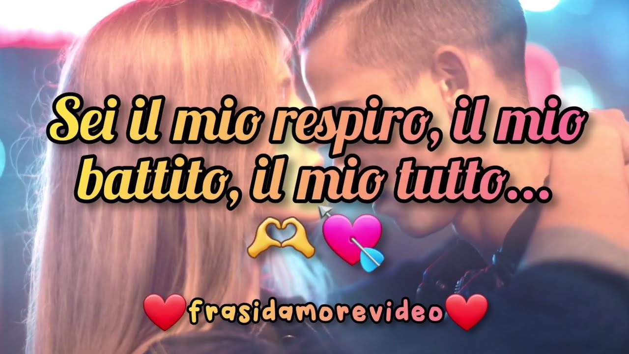 Sei il mio respiro, il mio battito, il mio tutto, l'essenza stessa ...