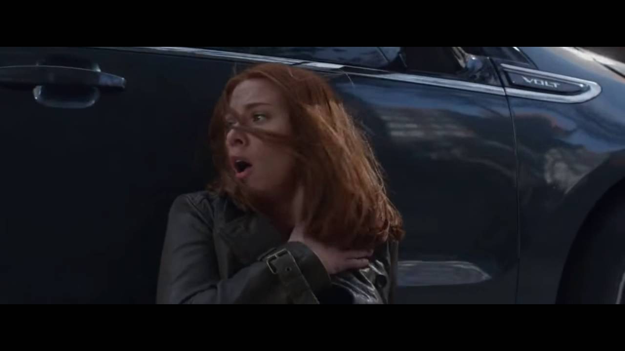 Captain America: The Winter Soldier Highway Fight Scene - YouTube