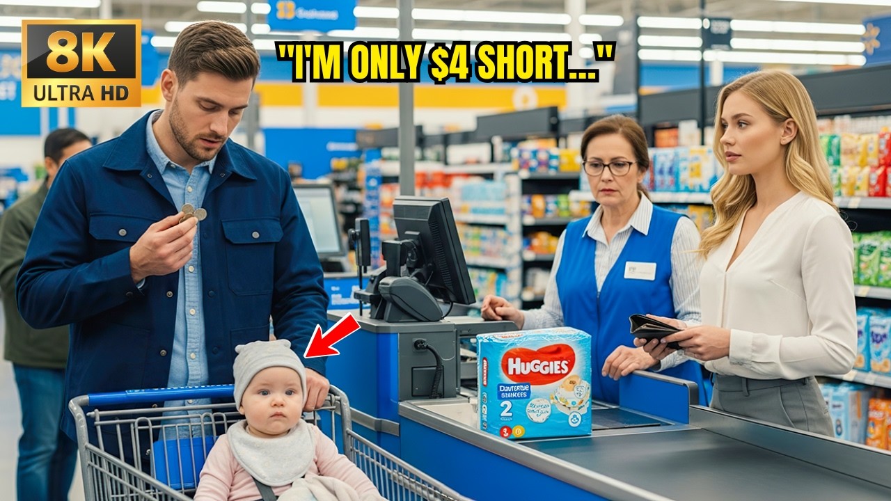 A Single Dad Counted Coins for Diapers — What Michael Did Next Stunned ...