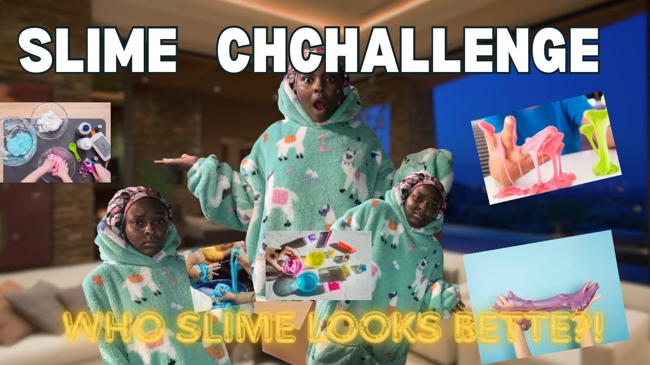 Slime challenge!!/who slime looks the best?!🧐 - YouTube