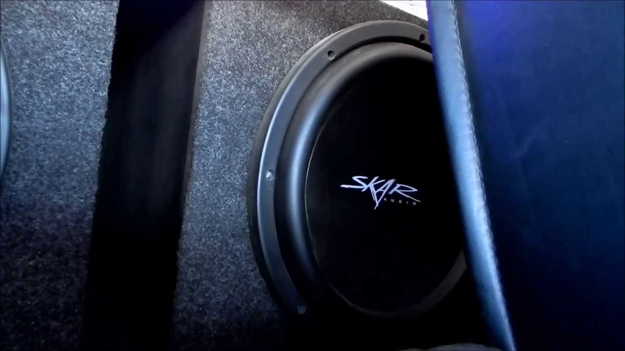 Original Skar VVX-12 woofers 26hz - YouTube