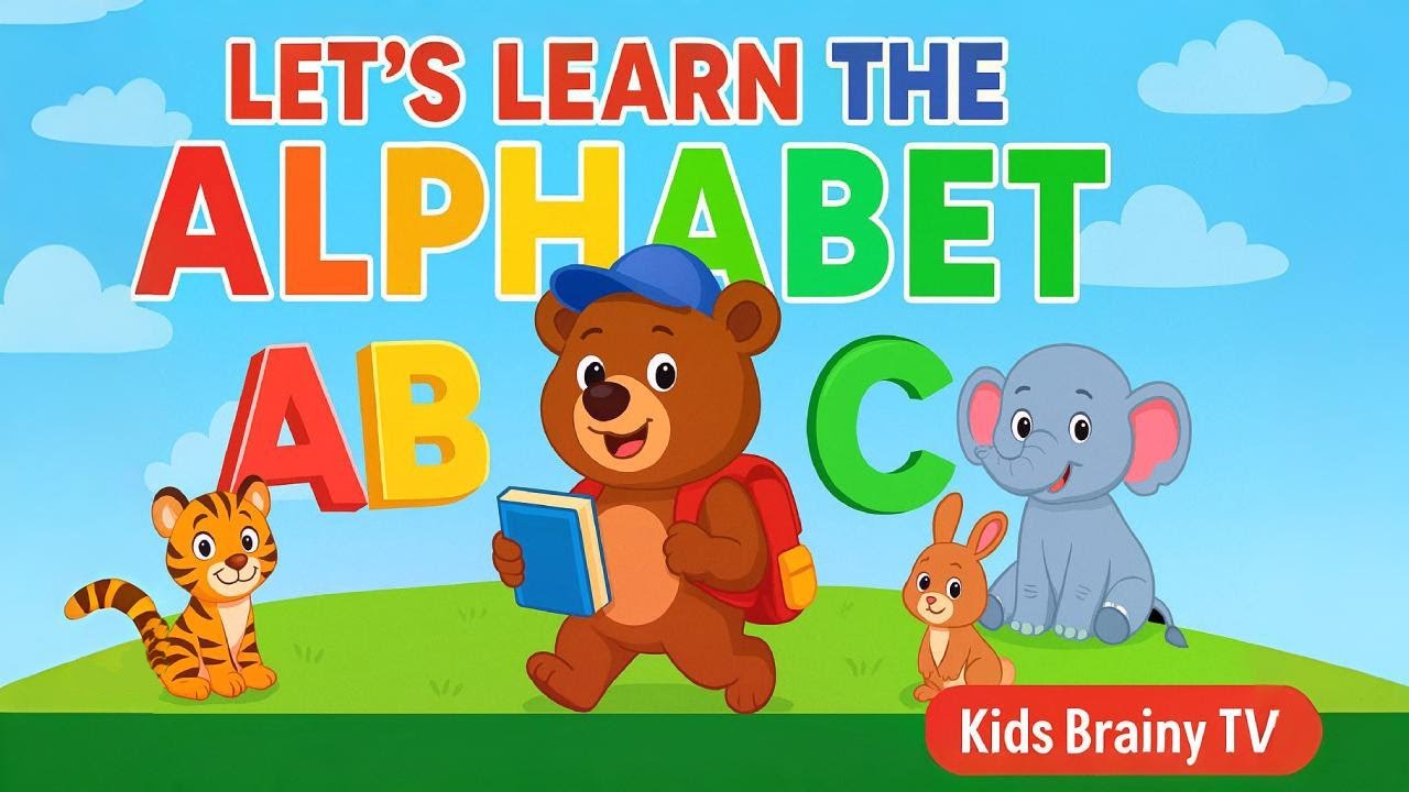 A to Z ABC Rhymes for Kids | LET'S LEARN THE ALPHABET 🔤 | Kids Brainy TV - YouTube