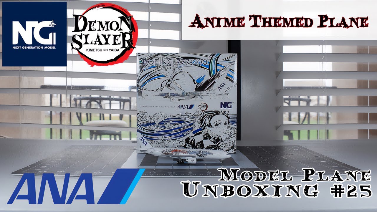 Unboxing an ANIME themed Plane| NG Models| Model Plane Unboxing #25 ...